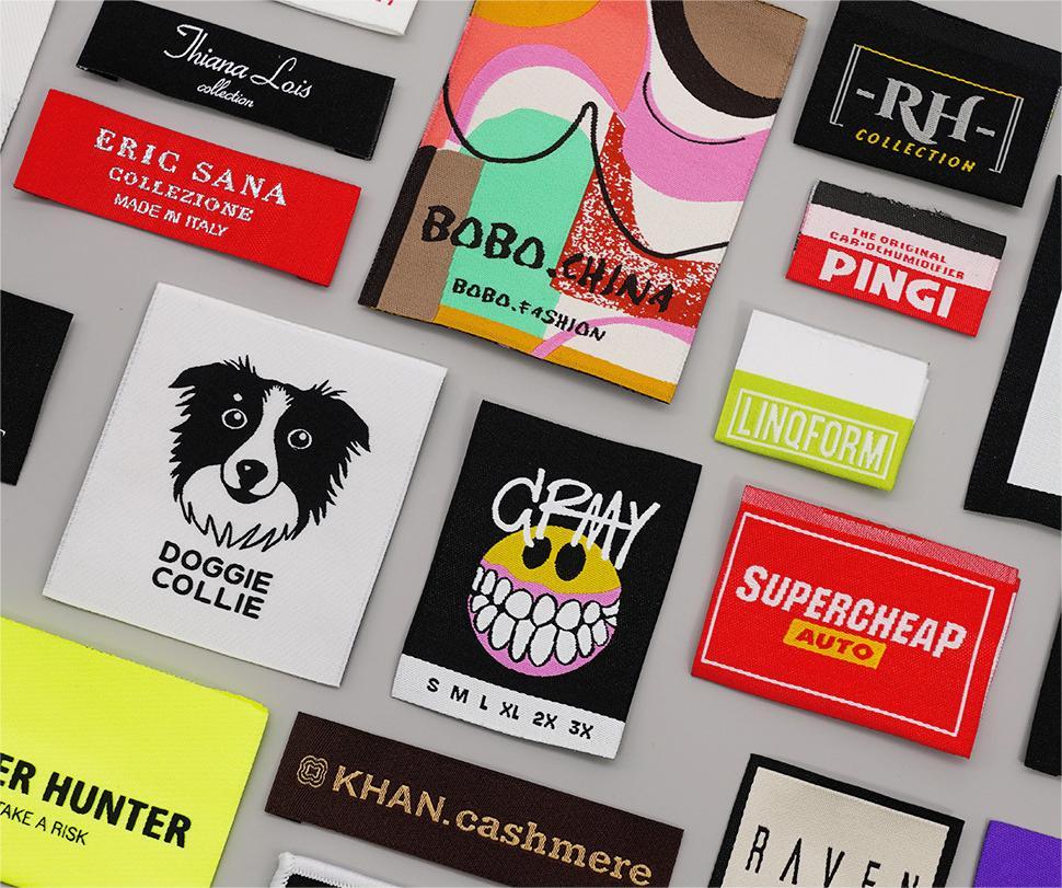 Custom Your Branding Woven Labels / Handtags / Poly Bags | Tapstitch